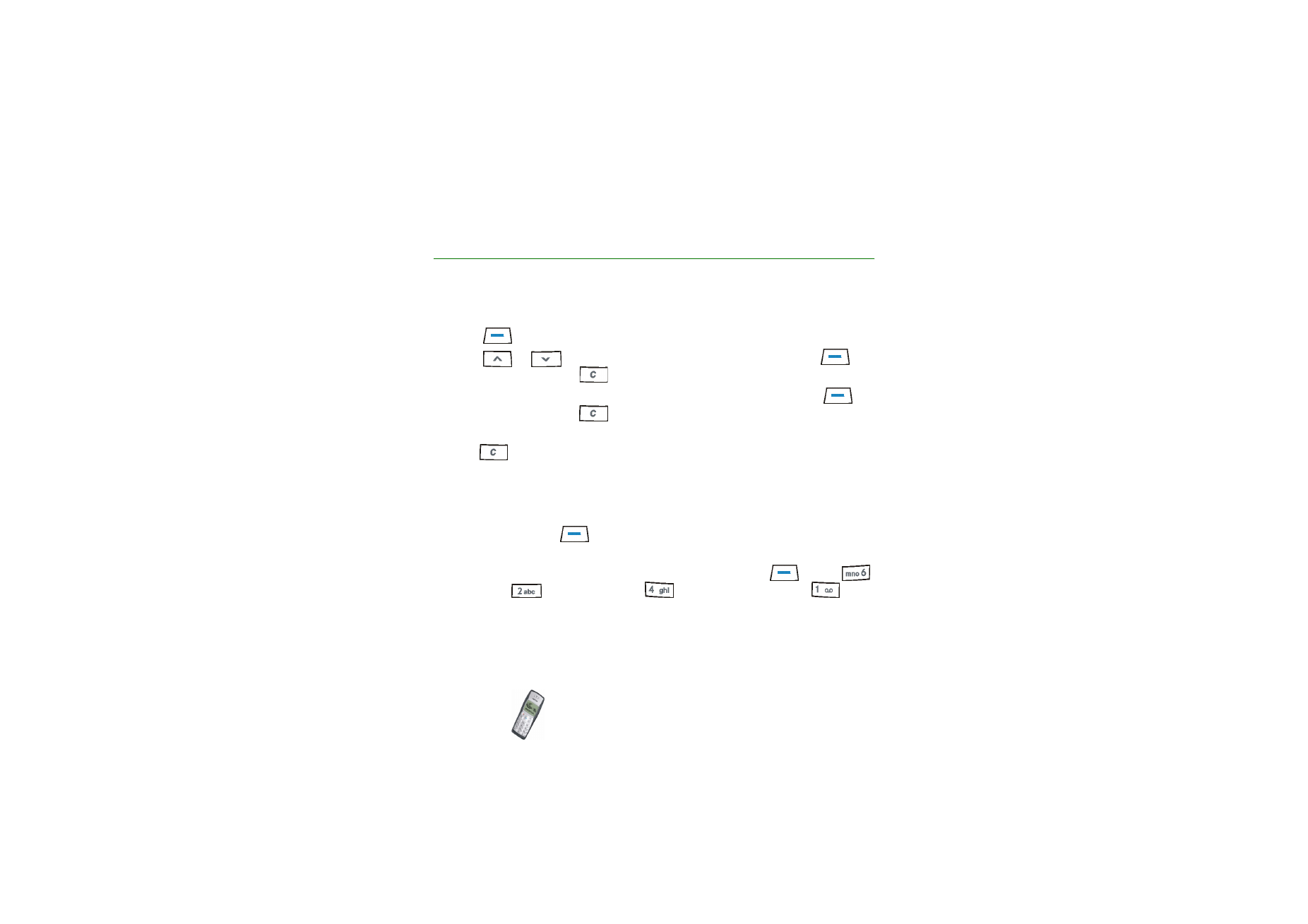 4. Menu functions - Nokia 1100