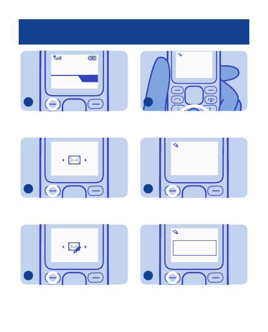 Send and receive messages - Nokia 1280