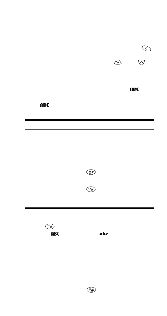 Entering letters and numbers - Nokia 5160