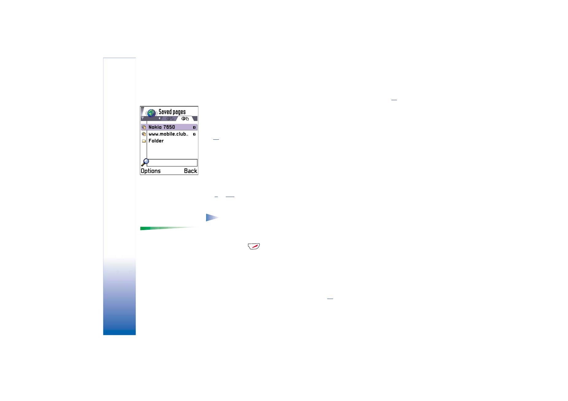 Ending a WAP connection - Nokia 7650