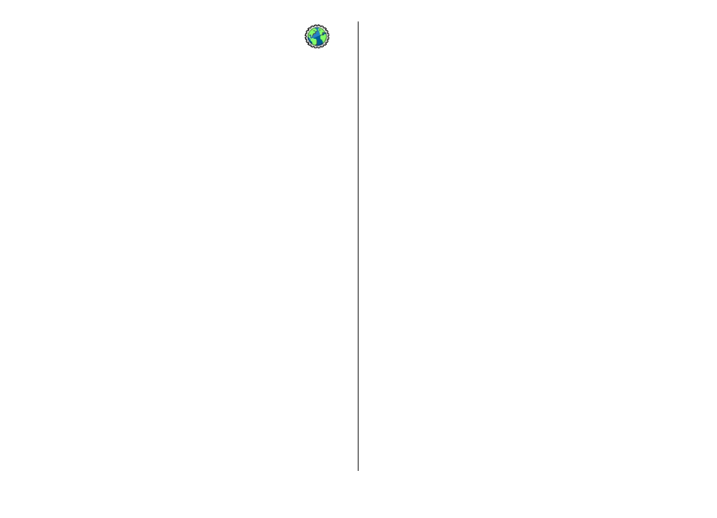 Set up an internet access point for packet data (GPRS) - Nokia E71