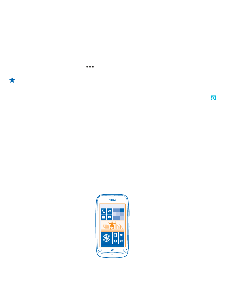 Képek központ - Nokia Lumia 610