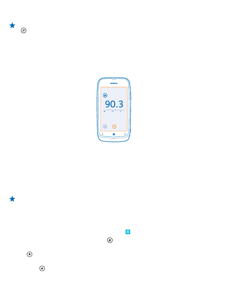 Znajdowanie występów - Nokia Lumia 610